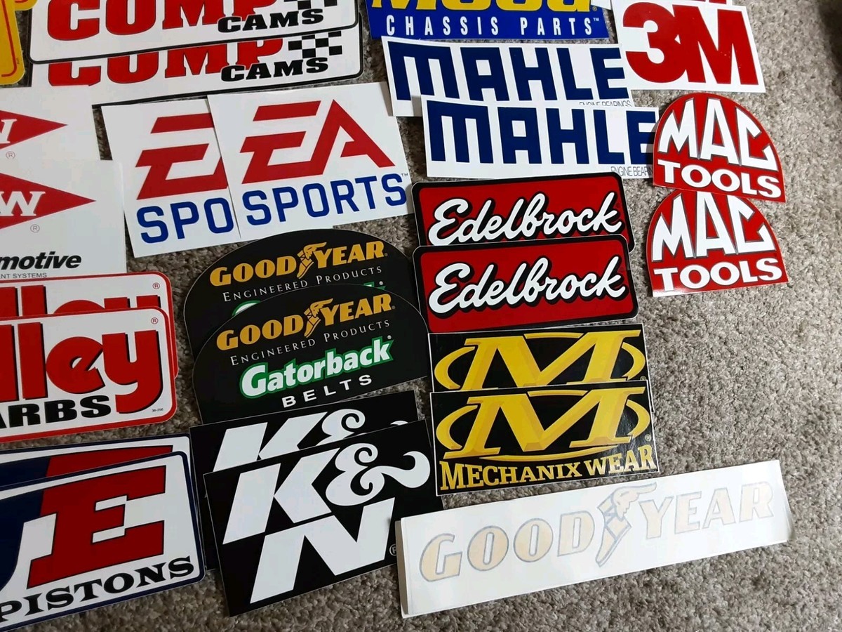 Vintage Nascar Racing Decals Stickers