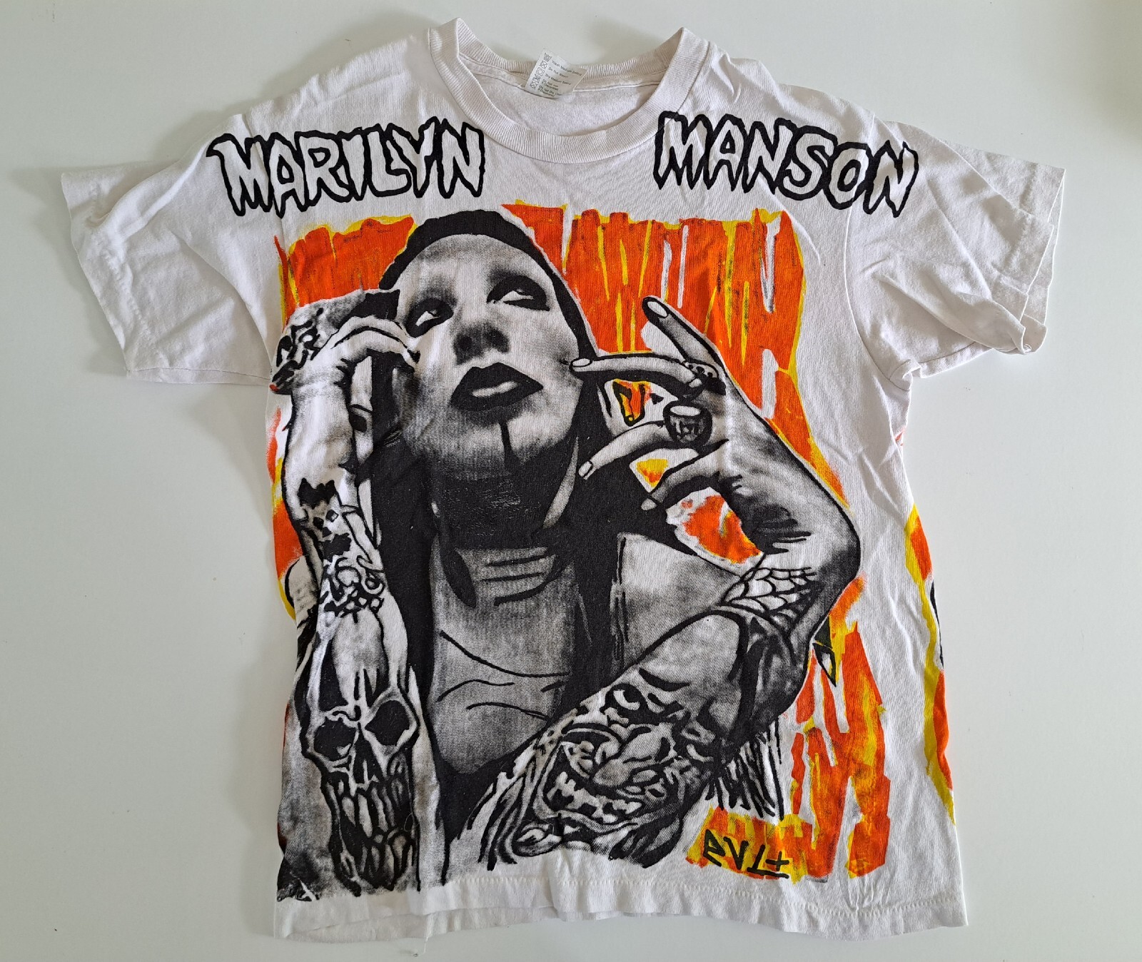 VINTAGE MARILYN MANSON FULL FRONT/BACK GRAPHIC TEE SI… - Gem