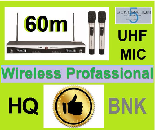 New_High Quality 5th Generation UHF wireless professional microphone ...