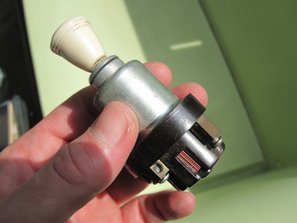 VW LIGHT SWITCH SPLIT BUG KÄFER OVAL OVALI KARMANN BUS BULLI SAMBA ...