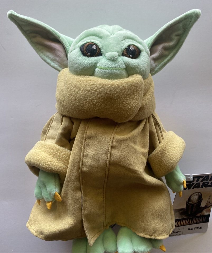 Disney The Child Baby Yoda 11'' Grogu Plush Star Wars The Mandalorian ...