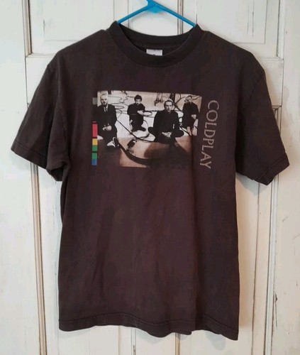 Cold Play T-shirt Brown Size Mens Pre-owned Vintage | eBay