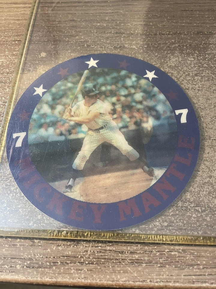 1986 1987 SPORTSFLICS Mickey Mantle #7 NY Yankees Magic Motion Card ...