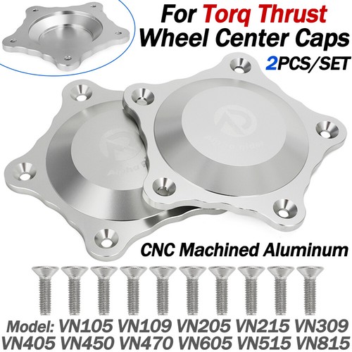 2PCS Wheel Caps Wheel Center Hub Cap Replacement w/ Screws CNC Machined ...