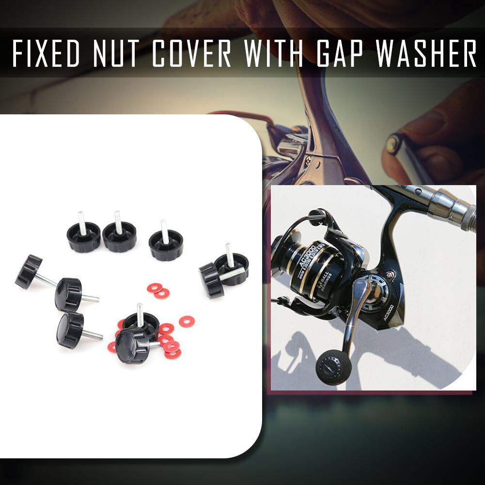 10pcs Fishing Reel Handle Screws Caps Spinning Wheel Nuts Fishing ...