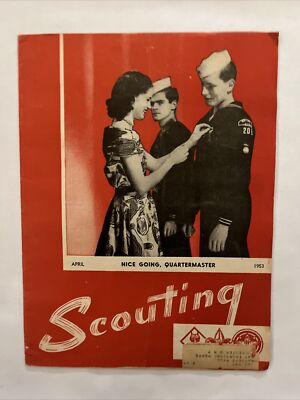 1953 April Scouting Magazine Nice Going Quartermaster (CP107) | eBay