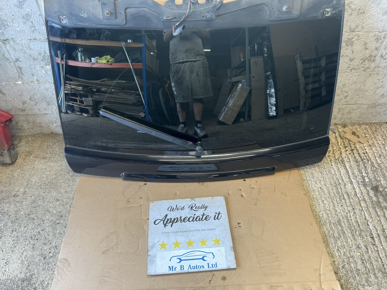 2011 LAND RANGE ROVER SPORT L320 UPPER BOOT LID TAILGATE TINTED GLASS ...