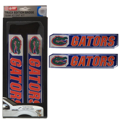 NCAA Florida Gators Car Truck Edition Badge Color Aluminum Emblem ...