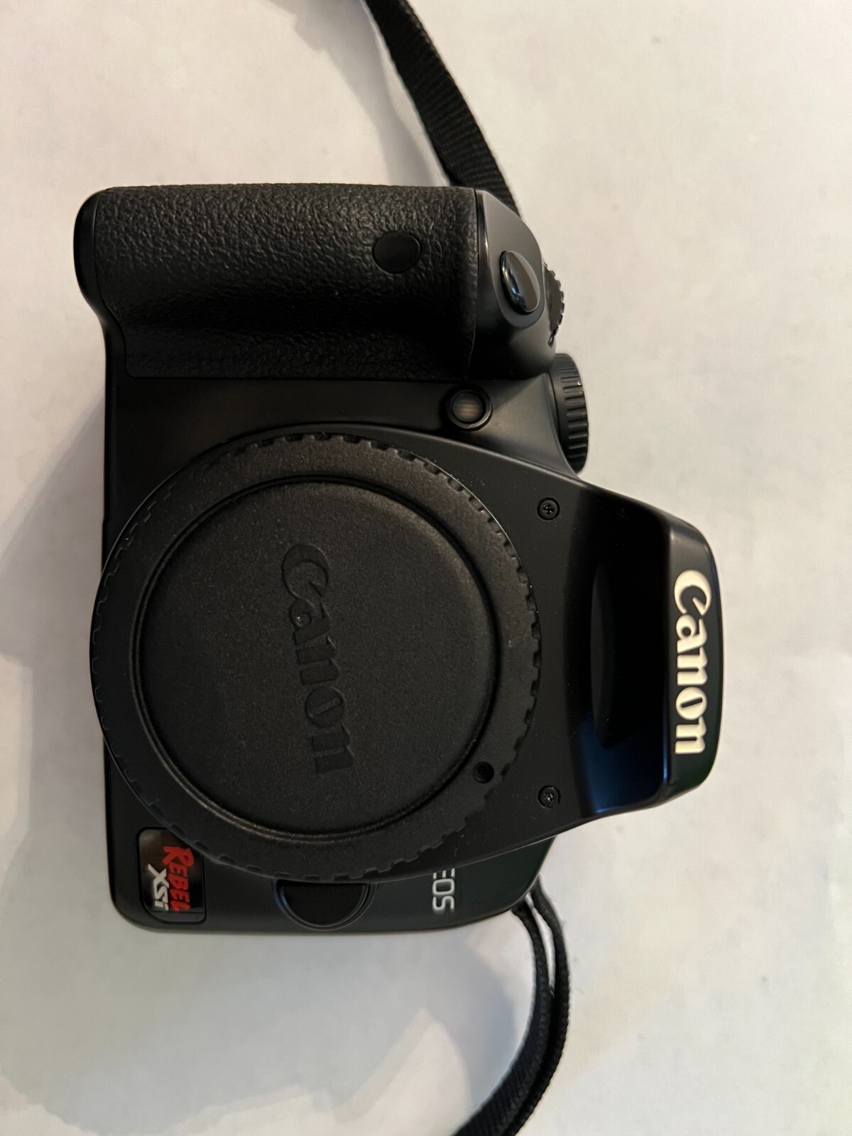Canon EOS Rebel XSi DS126181 Black Portable 12.2-MP Digital SLR Camera ...