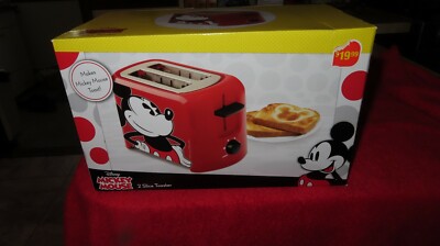 Disney Mickey Mouse Toaster Original Brand New with Mickey Mouse ...
