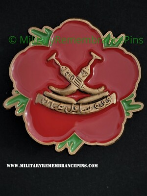Trucial Oman Scouts Remembrance Flower Lapel Pin (P128) | eBay