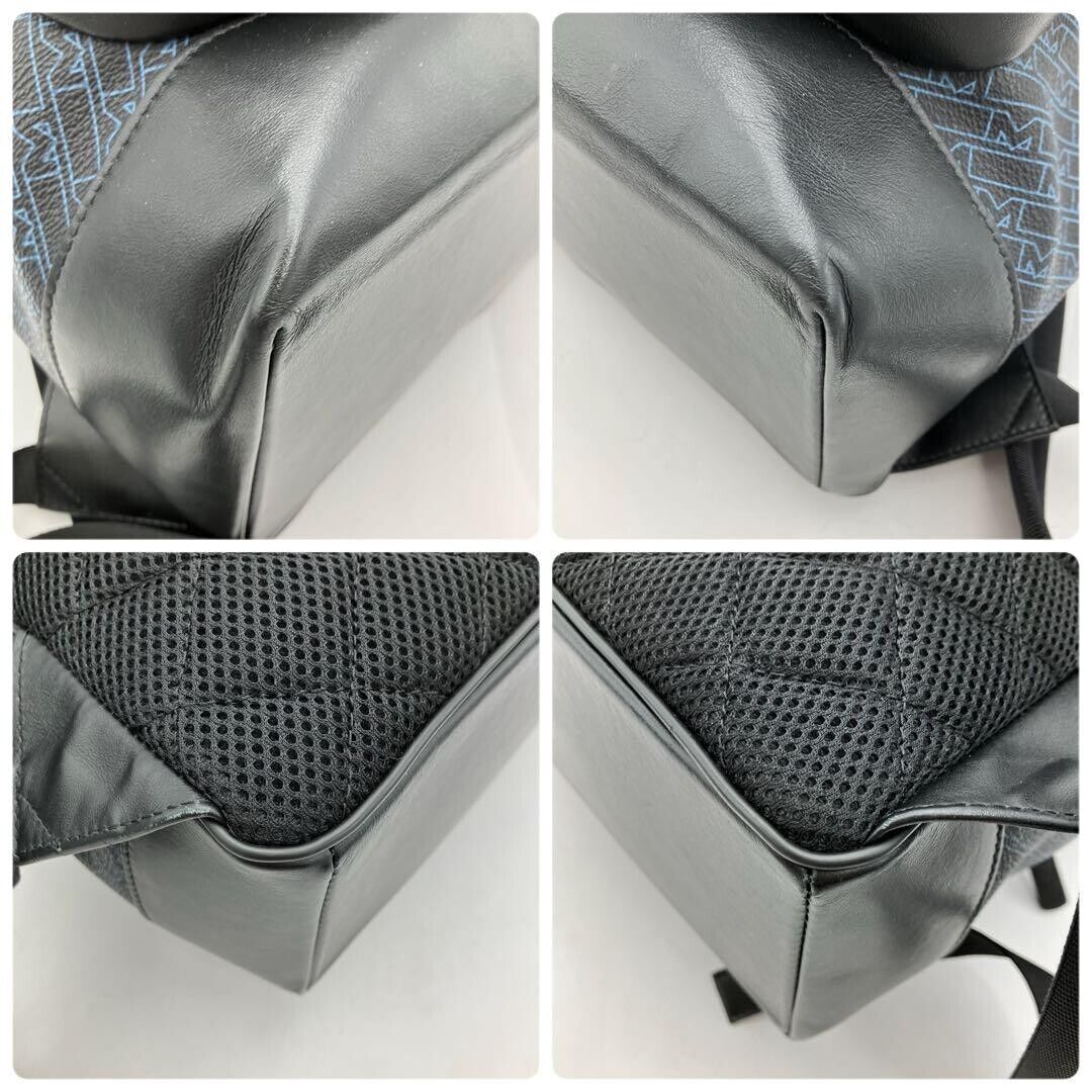 Montblanc Backpack M GRAM 4810 All-over Logo PVC Leather Montblanc Backpack M GRAM 4810 All-over Logo PVC Leather