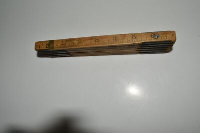 LUFKIN TWO WAY RULER NO 246 Wooden Folding Carpenters Ruler (TPS15) | eBay