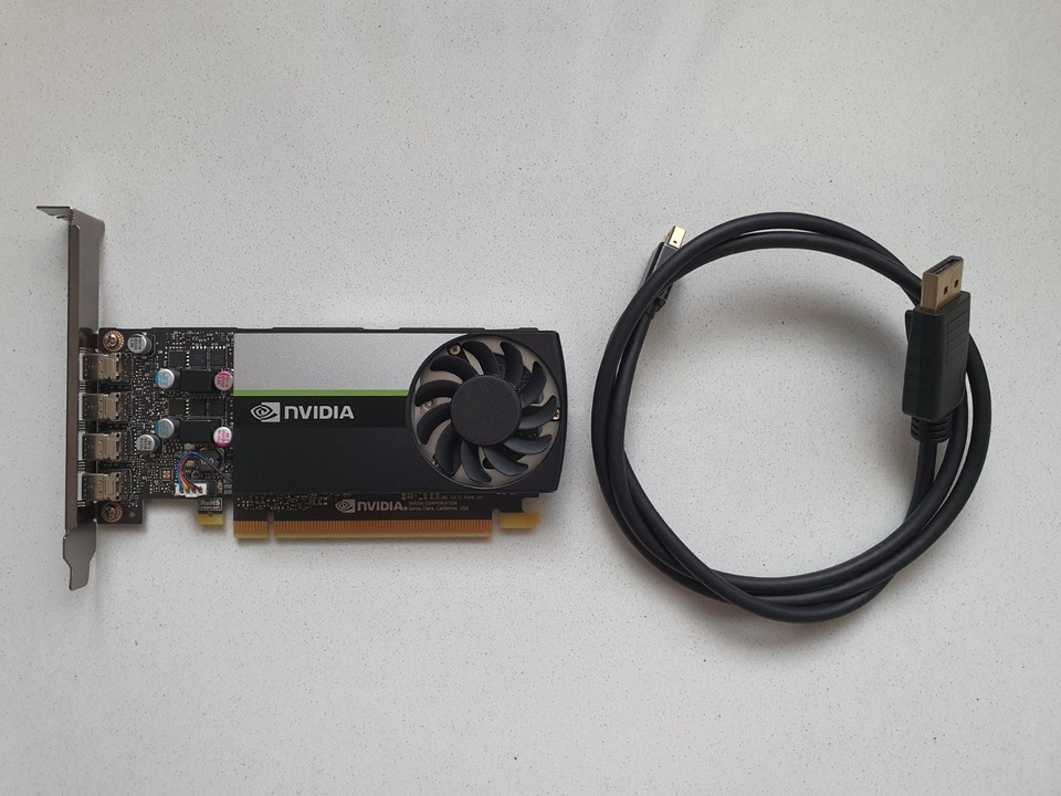 NVIDIA - Quadro T1000 (4GB GDDR6) 4x Mini-DisplayPort High Profile ...