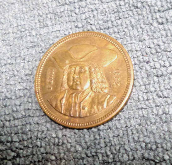 1882 U.S. Mint Pennsylvania Bicentennial Token - William Penn | eBay
