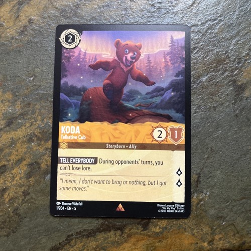 Koda - Talkative Cub 1/204 Shimmering Skies Rare NM | eBay