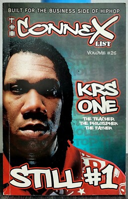 The Connex List - Volume 26 - KRS One Cover - Hip-Hop Magazine - the ...
