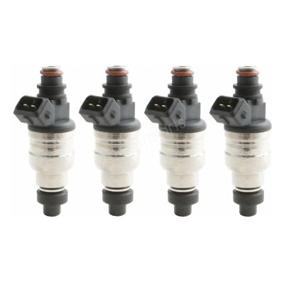 4x Fuel Injectors 370cc For Honda D16 D18 B16 B18 B20 F22 H22 H22A VTEC ...