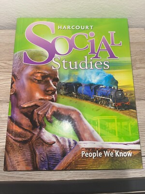 Harcourt - Social Studies - People We Know - Grade 1 9780153858833| eBay