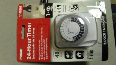 NEW Prime 0148297 24-Hour Mechanical Countdown Timer *FREE SHIPPING* | eBay