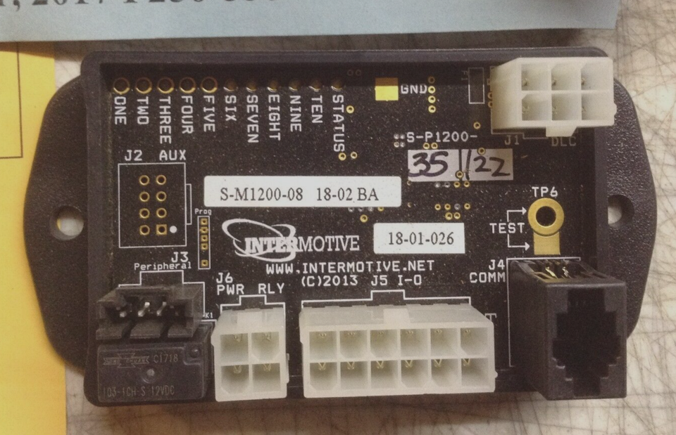 INTERMOTIVE B-UIM502-B CONTROL MODULE 15-17 FORD F150-F550 INTERCEPTOR ...