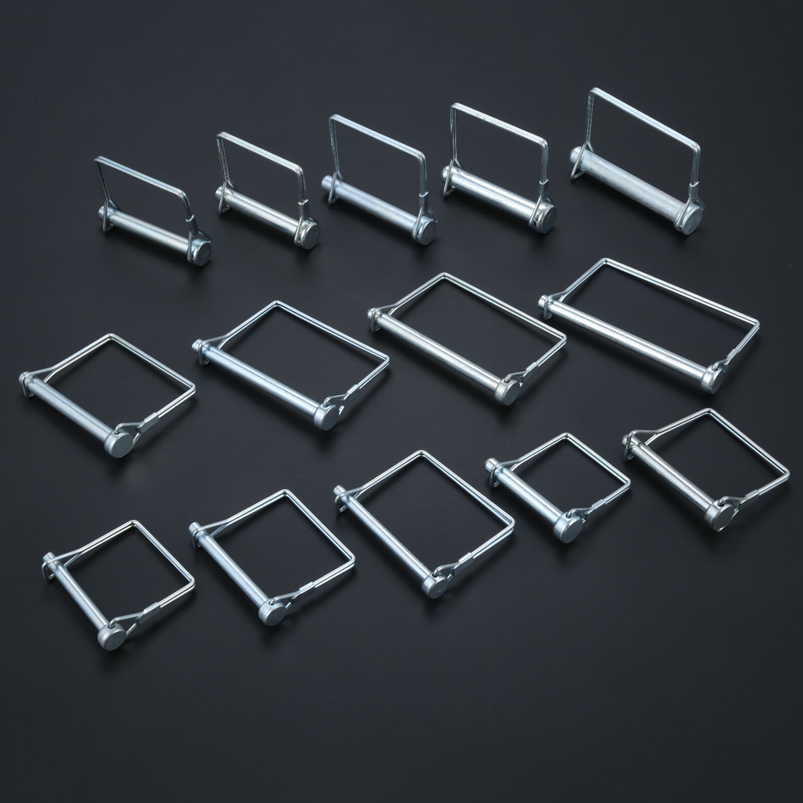 1x Square Shaft Locking Pin Secure Coupler Latches for Trailer Trucks ...