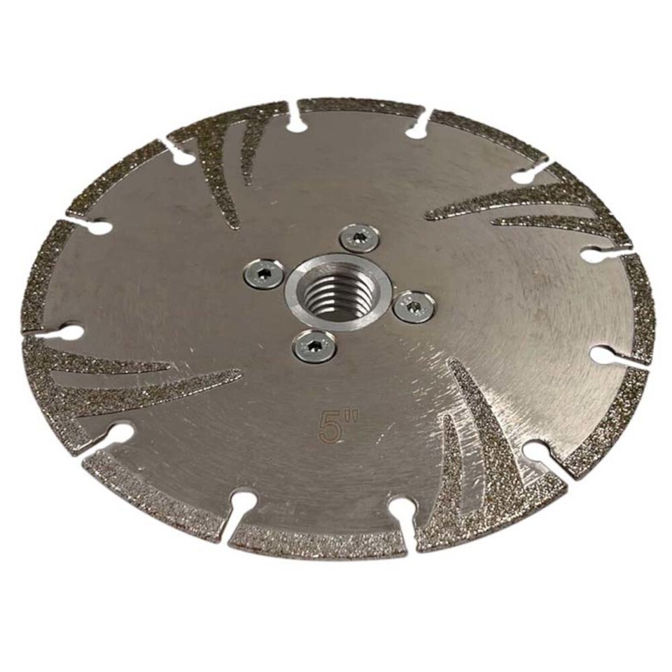 Cut/Grind Diamond Wheel for Concrete/Masonry or Stone, 5/8"-11 Threaded ...