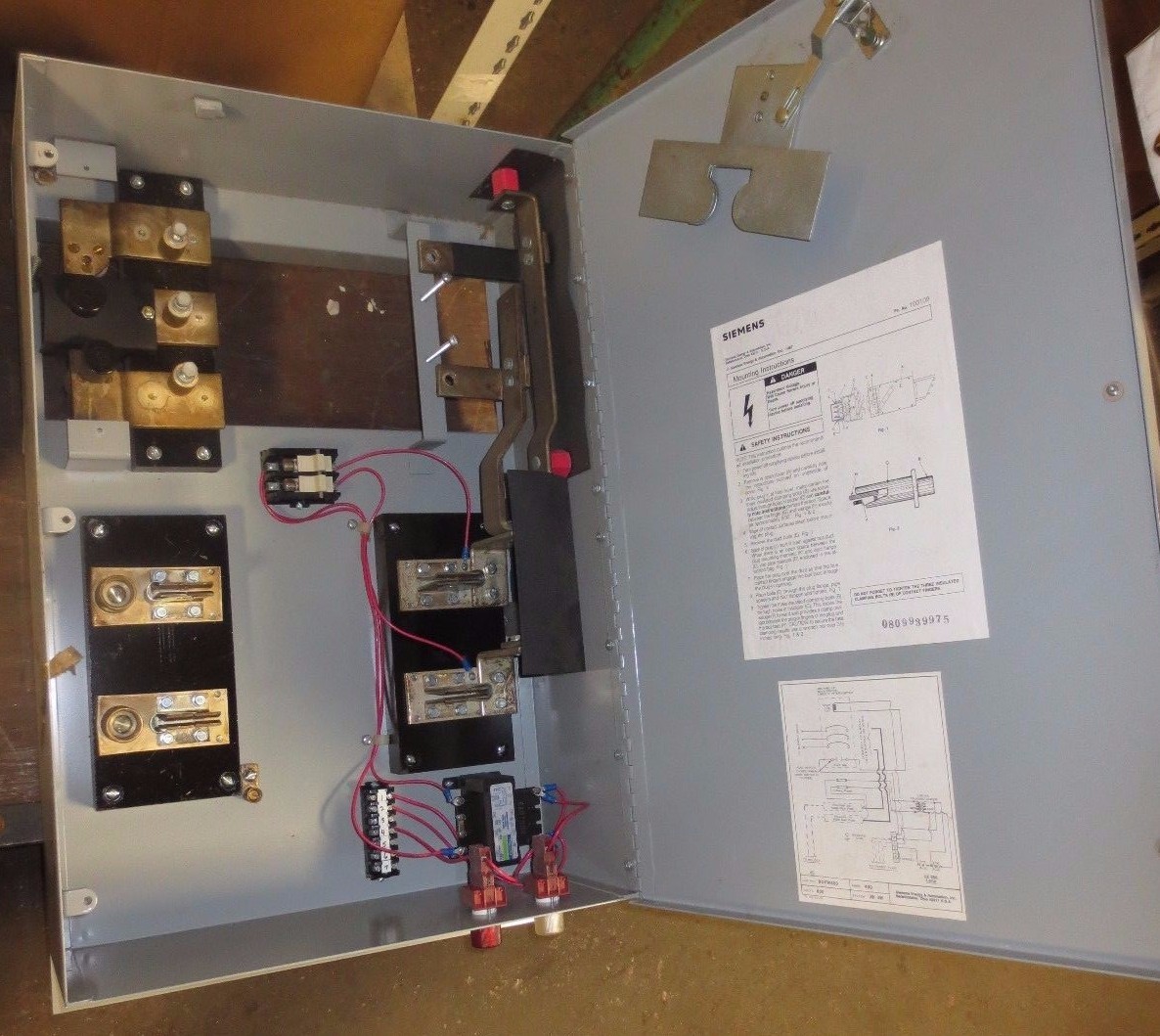 I-T-E SIEMENS BDFW400 WELDER BUS PLUG 400A, 600V w/ JXD63S400A BREAKER ...
