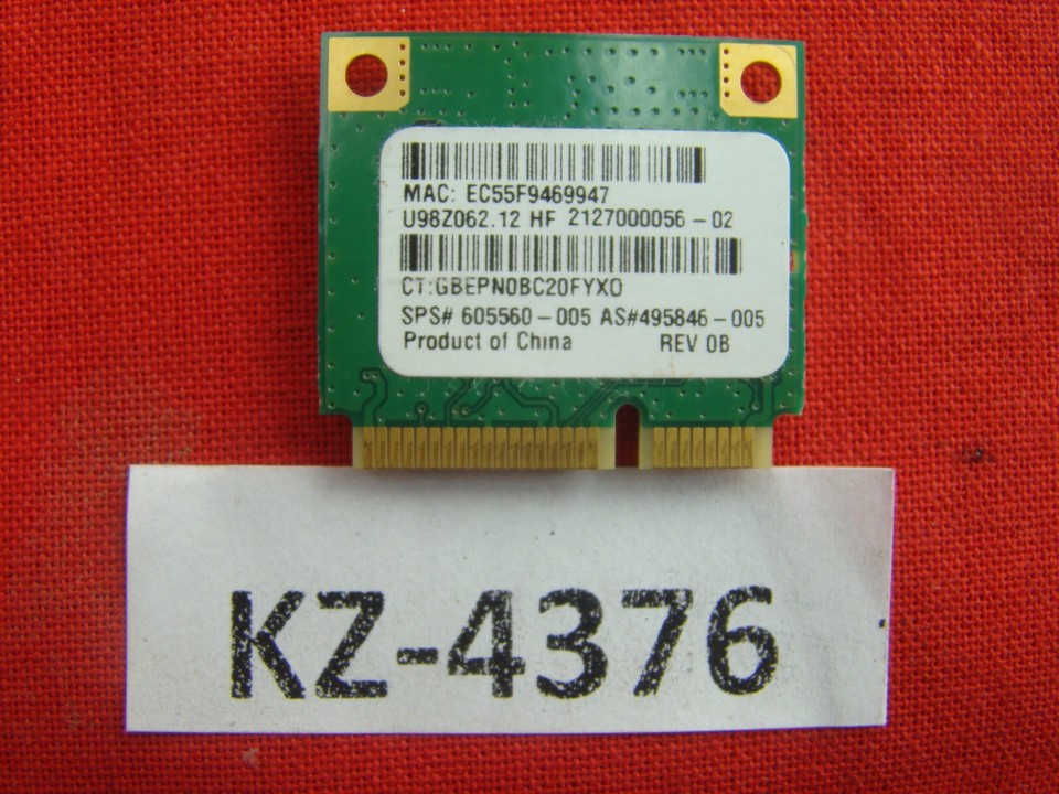 HP G6-1010eg WLAN Circuit Board #KZ-4376 | eBay