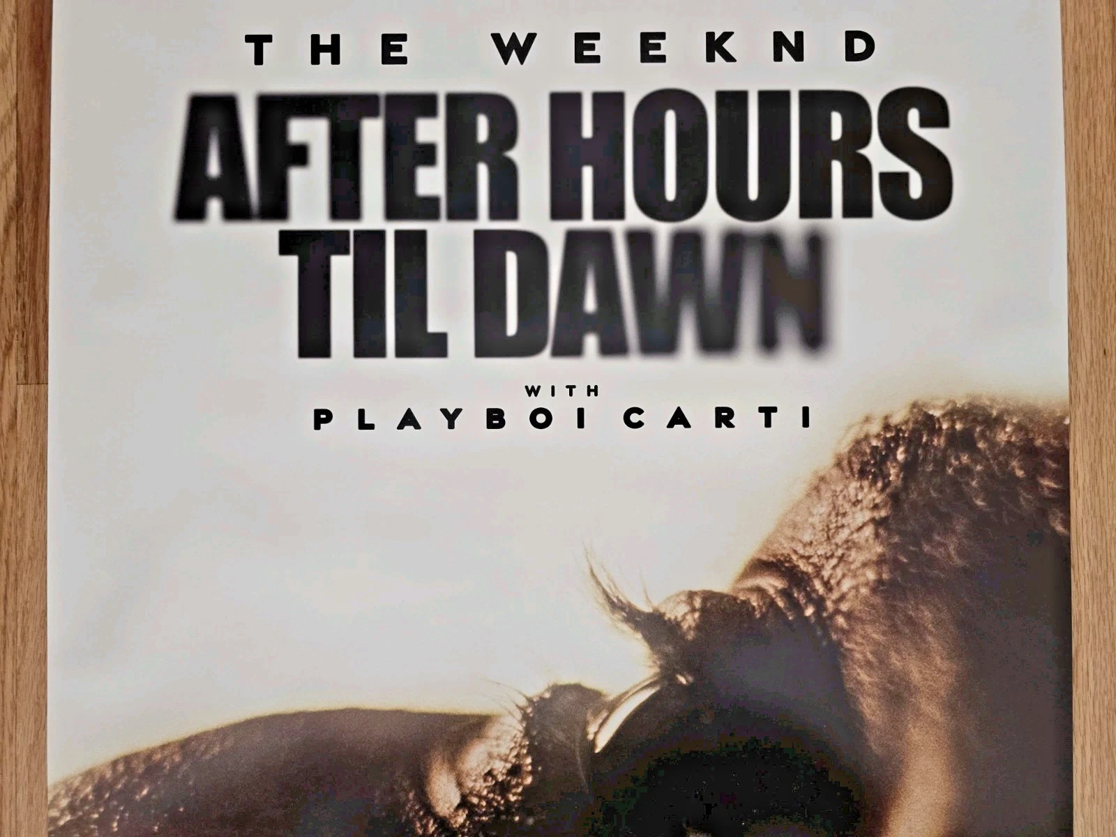 Weeknd After Hours Til Dawn 2025 Tour Poster Seattle 7/12/25 | ID ...