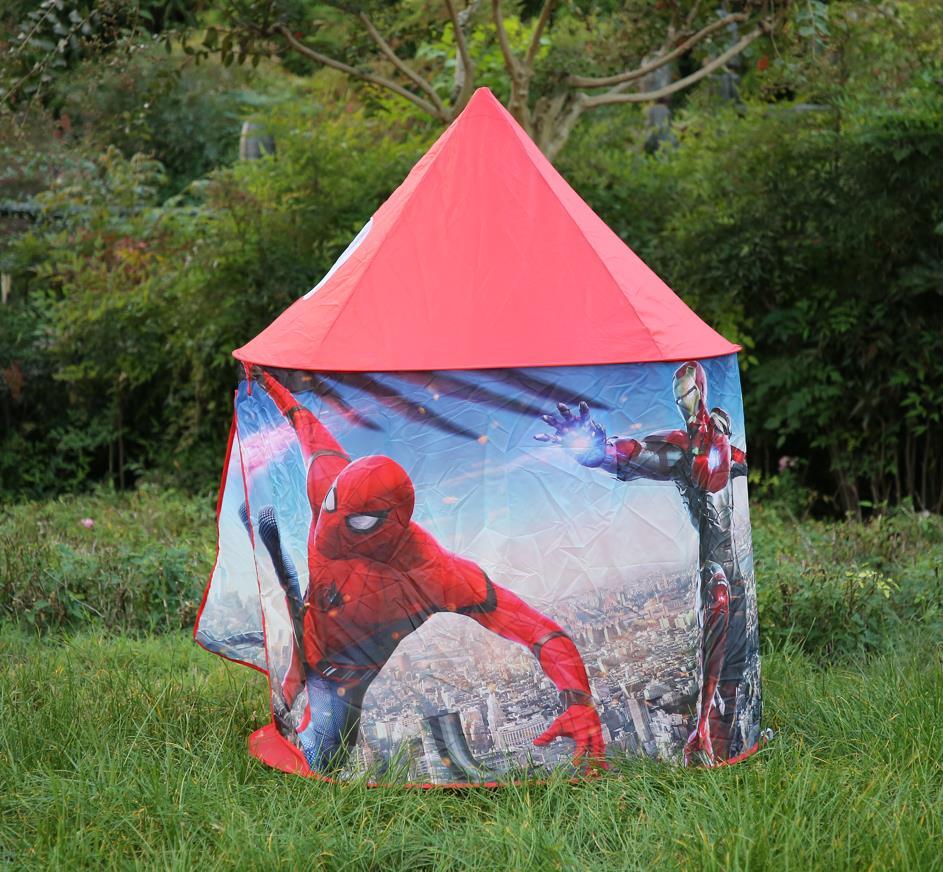 Play Tent for Kids ~ Spiderman Avengers ~ Superheroes Foldable Pop-Up ...