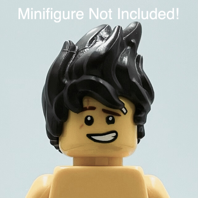 LEGO NINJAGO Ninjas HairPiece Select from Cole Jay Kai Lloyd Nya Zane ...