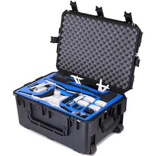 Go Professional Cases Hard-Shell Wheeled Case for DJI Phantom 4 RTK and ...