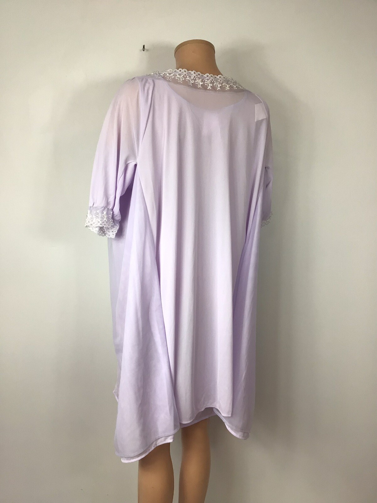 Vico Viola Vintage Sheer Nightgown Robe Set Womens Me… - Gem