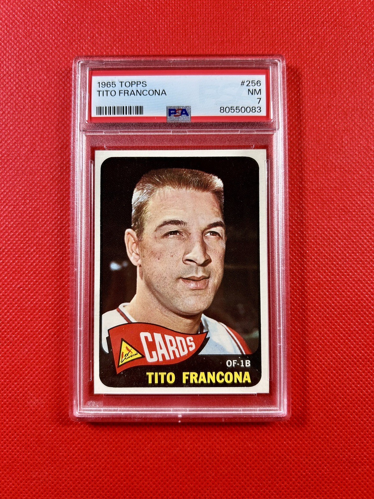 1965 Topps - #256 Tito Francona for sale online | eBay