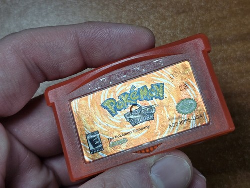 Pokemon FireRed Game Boy Advance (GBA) - Authentic, Tested/Works | eBay