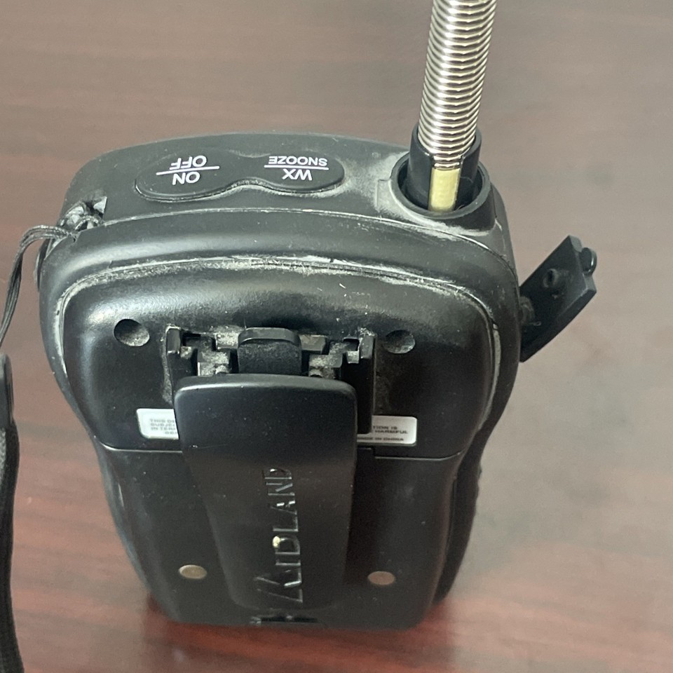 Midland HH54 Portable Emergency Weather Radio - NOAA-Public Alert With ...