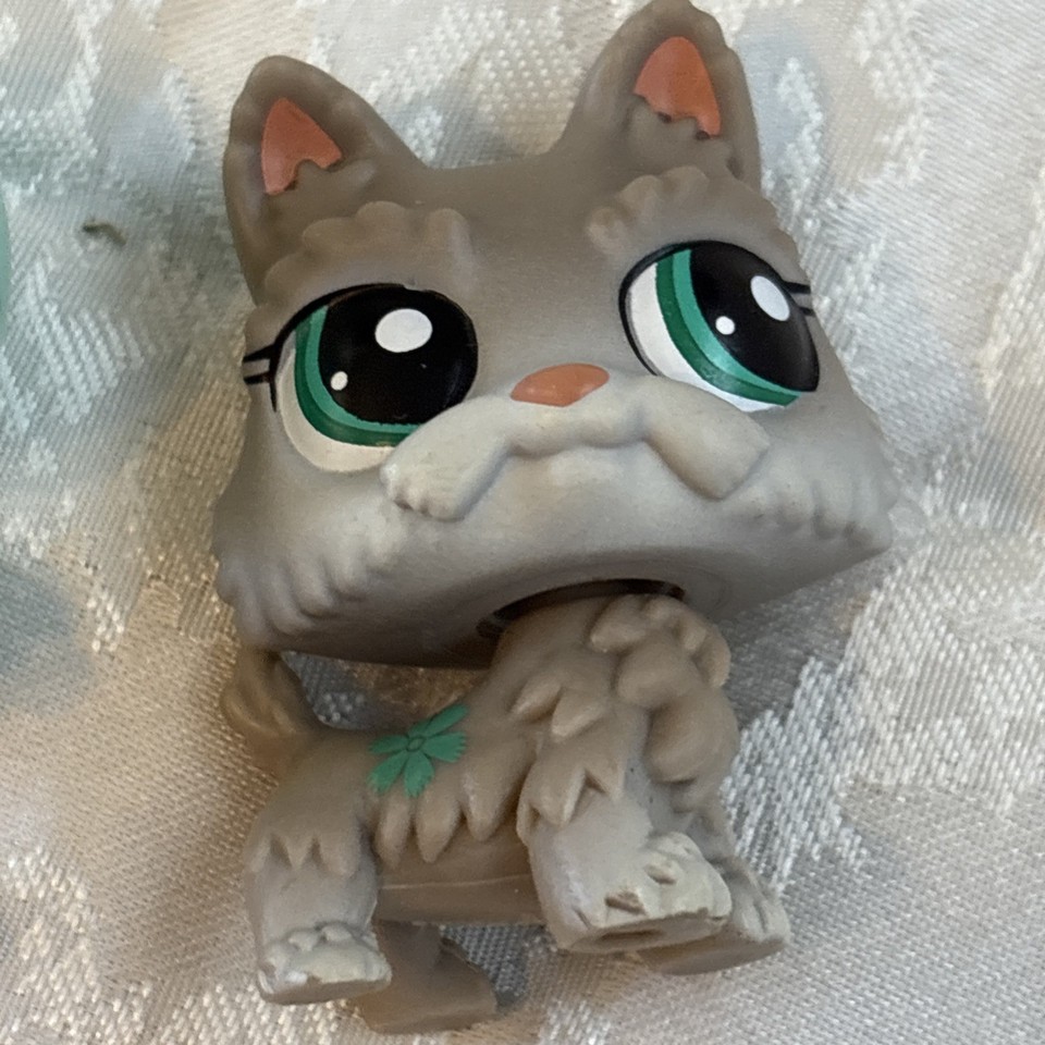 LPS Littlest Pet Shop Series 2 Gen 7 G7 # 81 Scottie Dog W Pigeon? Bird ...