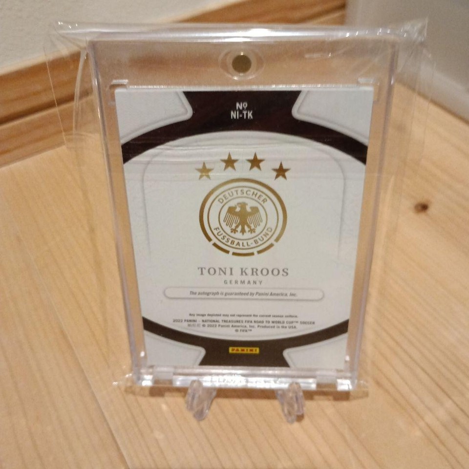 Toni Kroos Signed Germany Trading Card 8/99 National Treasures Soccer ...