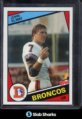 1984 TOPPS #63 JOHN ELWAY RC ROOKIE | eBay