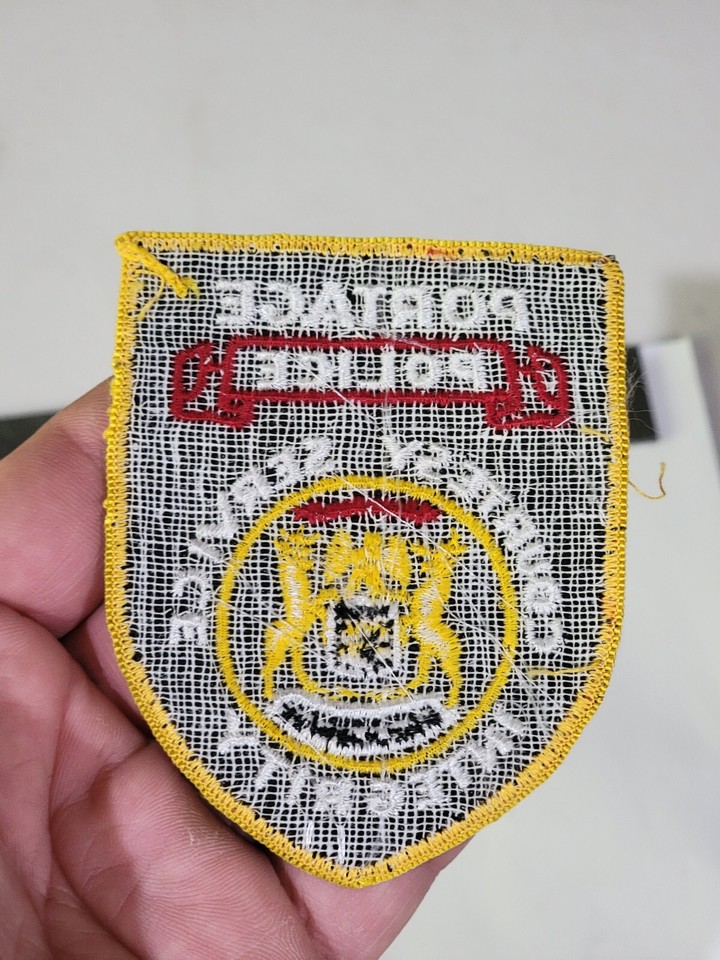 I2b Police patch Michigan Portage Used | eBay