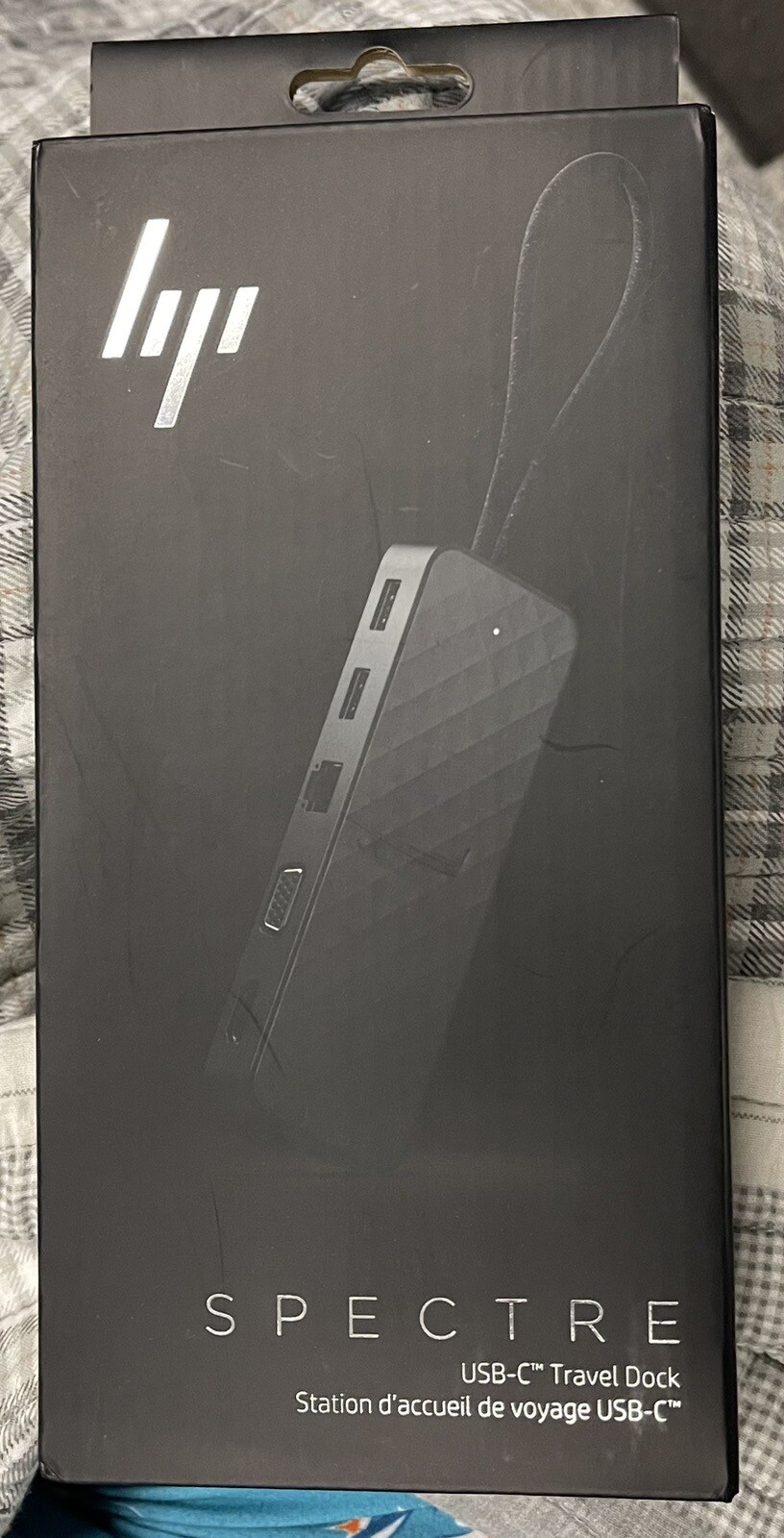 HP Spectre USB-C Travel Docking Station for Notebook - Black (2SR85AA# ...