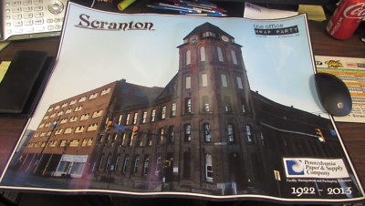 DUNDER MIFFLIN BUILDING - PENN PAPER BUILDING - SCRANTON PA - POSTER | eBay