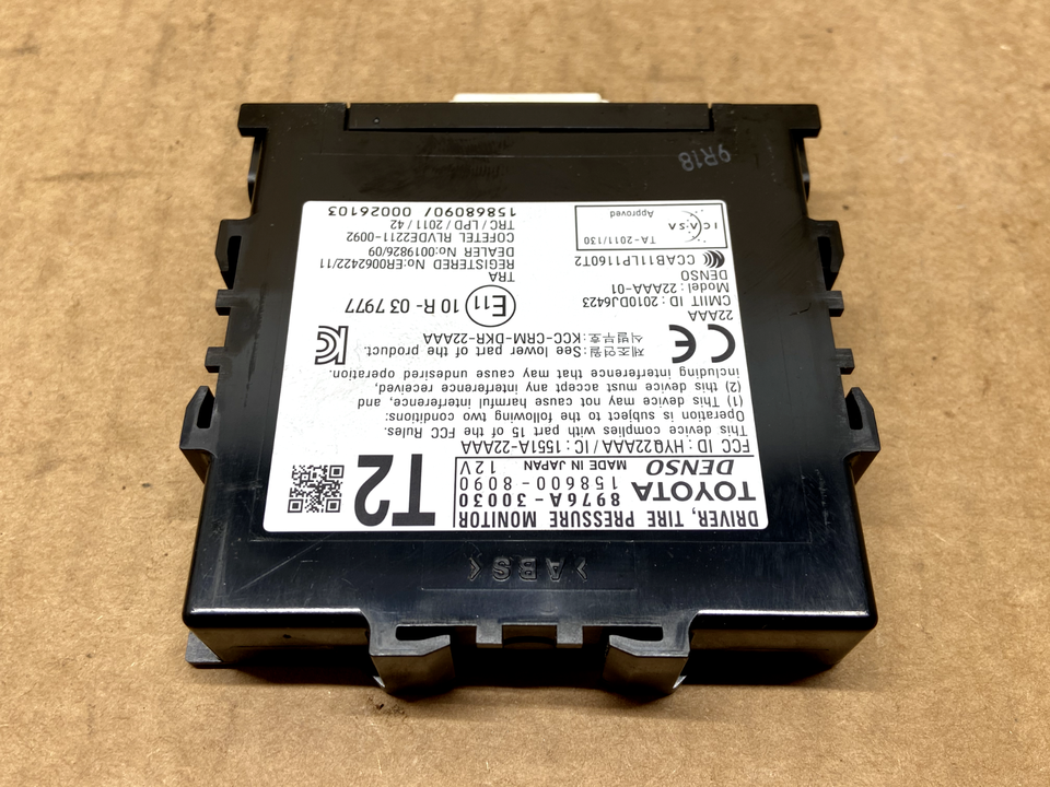 13-15 Lexus GS350 GS450h TPMS Tire Pressure Monitor Control Module Unit ...