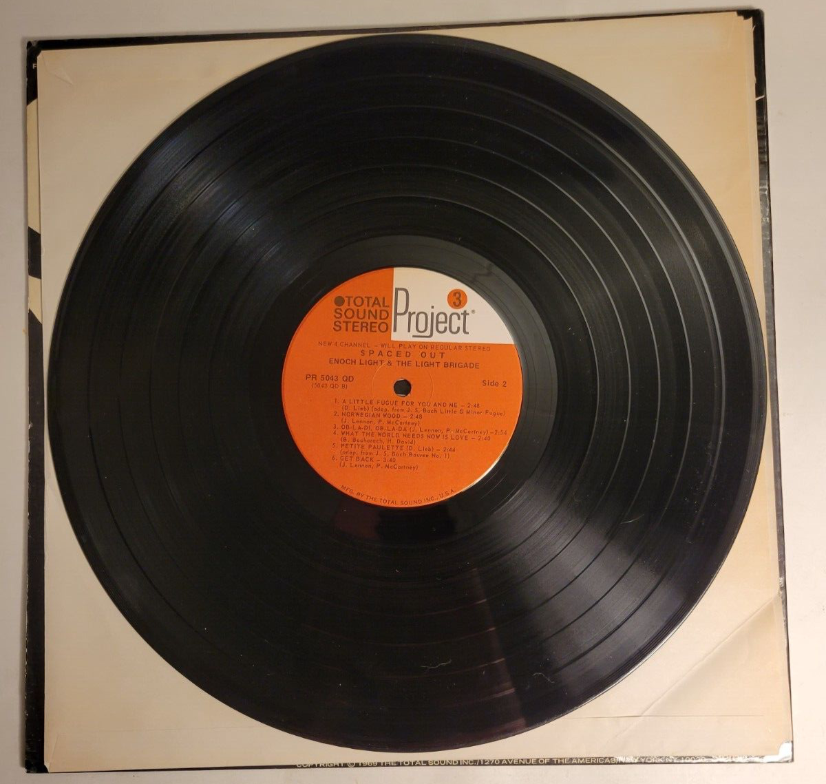 Enoch Light Presents Spaced Out -- Vinyl Record LP | eBay