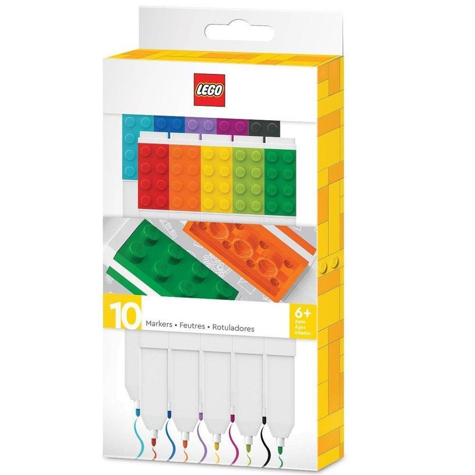 Lego Iconic Writing Instrument Markers 10 Pack | eBay UK
