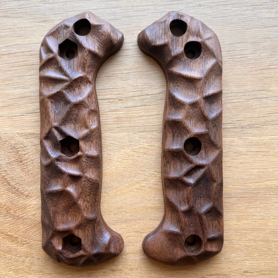 Royalcurl handles scales for Ka-Bar Becker bk-2 bk-7 bk-9 etc / custom ...