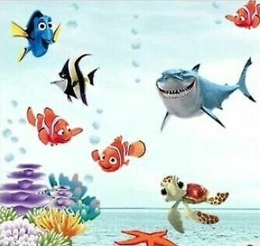 Nemo Wall Decals High Definition Images Disney Pixar Finding Nemo Peel