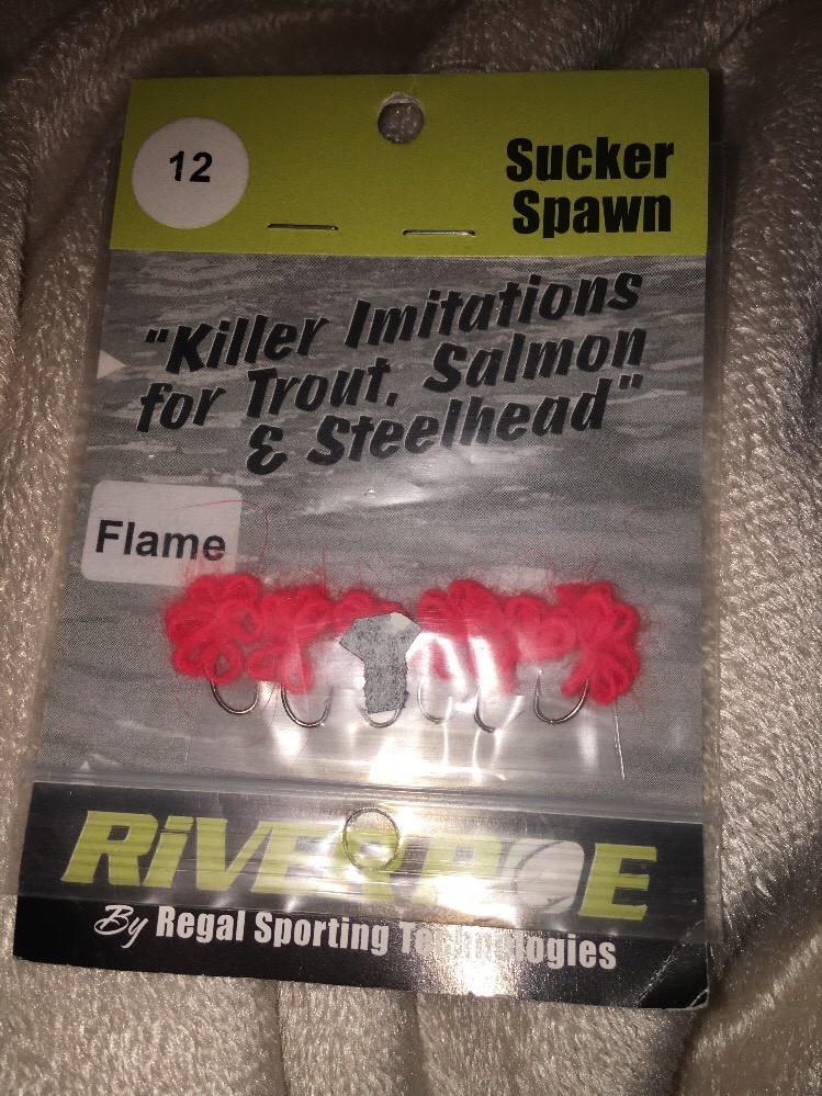 sucker spawn 12 flame river roe 6 Pcs | eBay