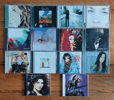 Lot of 14 CDs 80's 90's 00's Pop Rock Mixed Various Female Artists | eBay